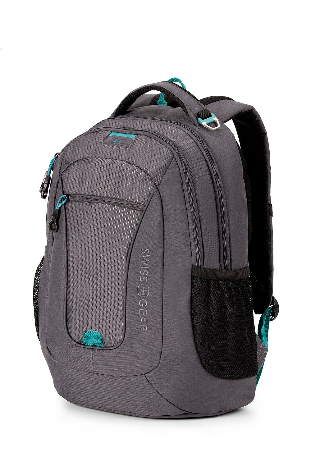 Swissgear 6601 Laptop Backpack - Slate Cement/Raffia Teal – SWISSGEAR US