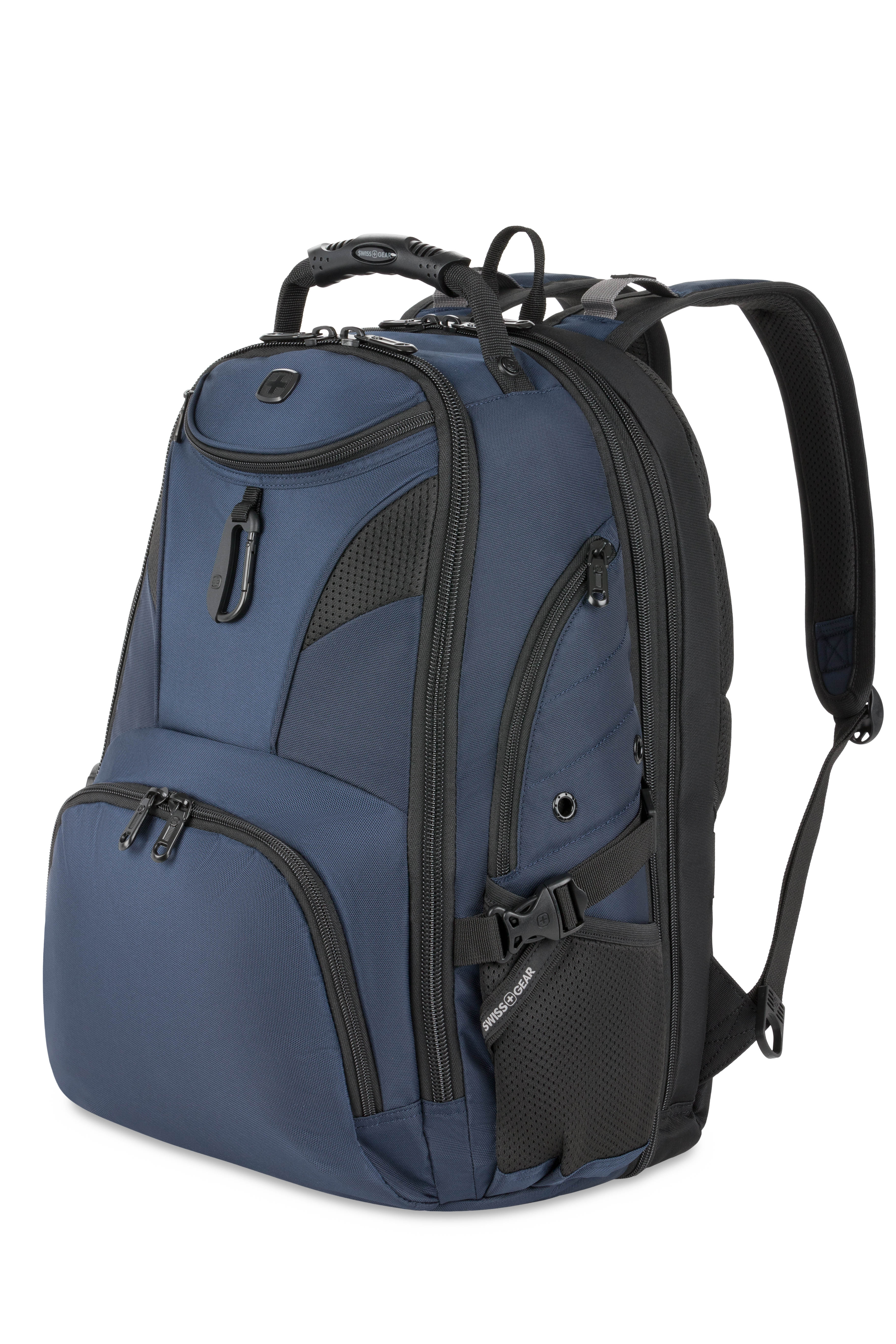 SWISSGEAR 1900 Embroid ScanSmart Laptop Backpack in Navy