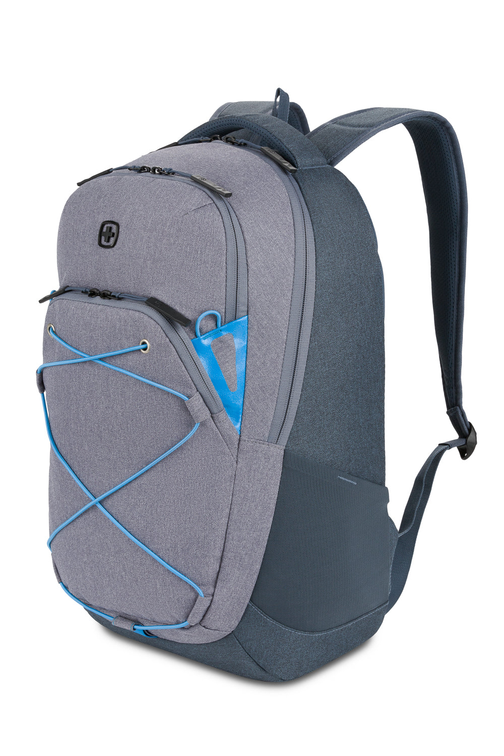 SWISSGEAR Bungee Pro Laptop Backpack in Light Grey/Dark Grey