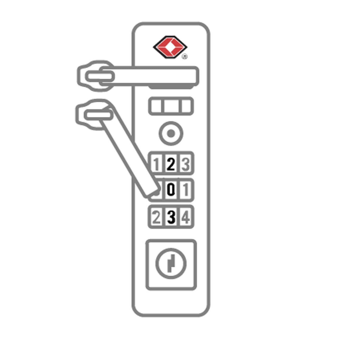Zipper Lock Instructions – SWISSGEAR