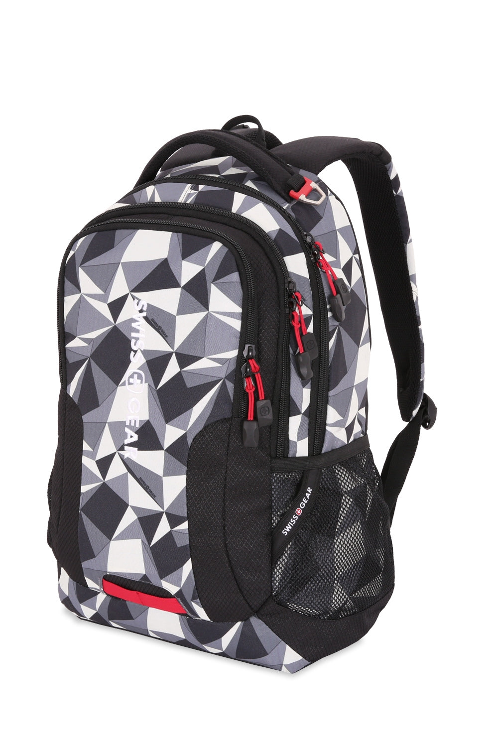 SWISSGEAR 5503 Laptop Backpack in Grey/White Diamants